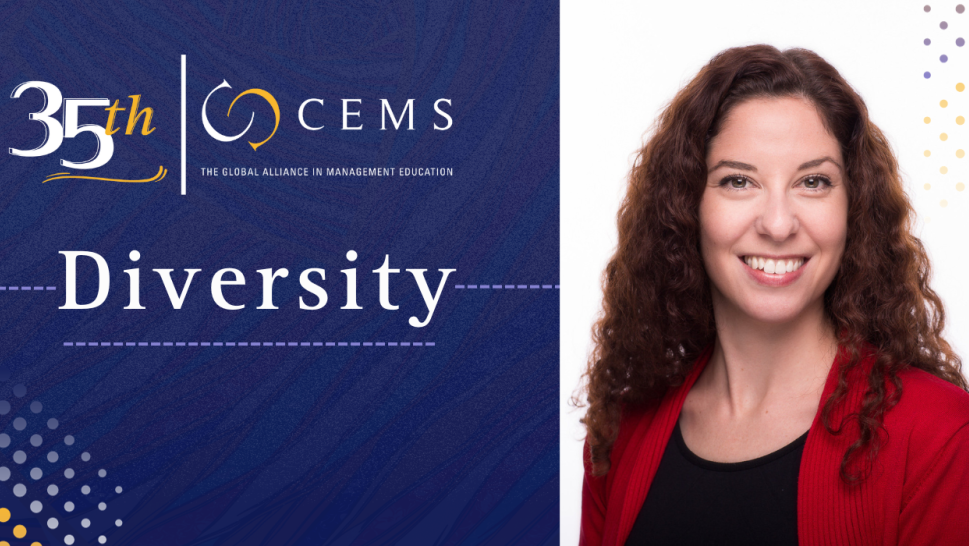 DIVERSITY makes CEMS what it is today and CEMS Alumna Nadia Hanessian speaks to us about "Coming ...